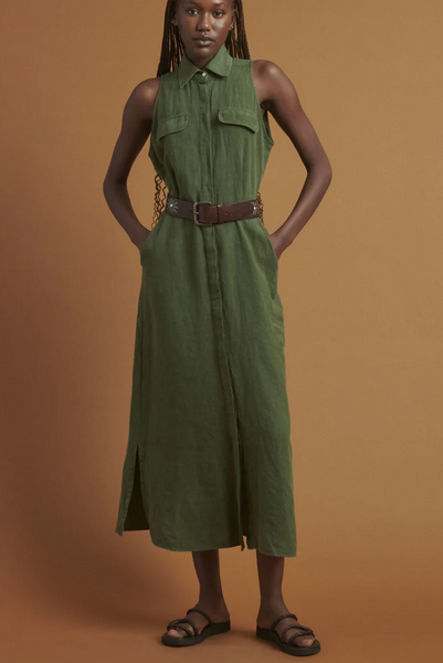 Rikata Linen SL Dress – Lost & Found